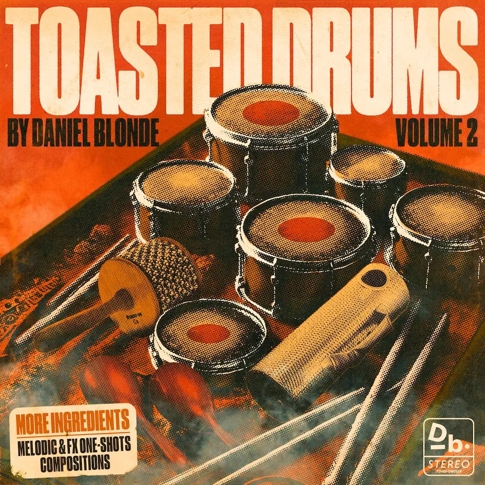 Toasted Drums Vol. 2 Sample Pack - 400+ Analog Beats & Drum Loops – The Drum Broker