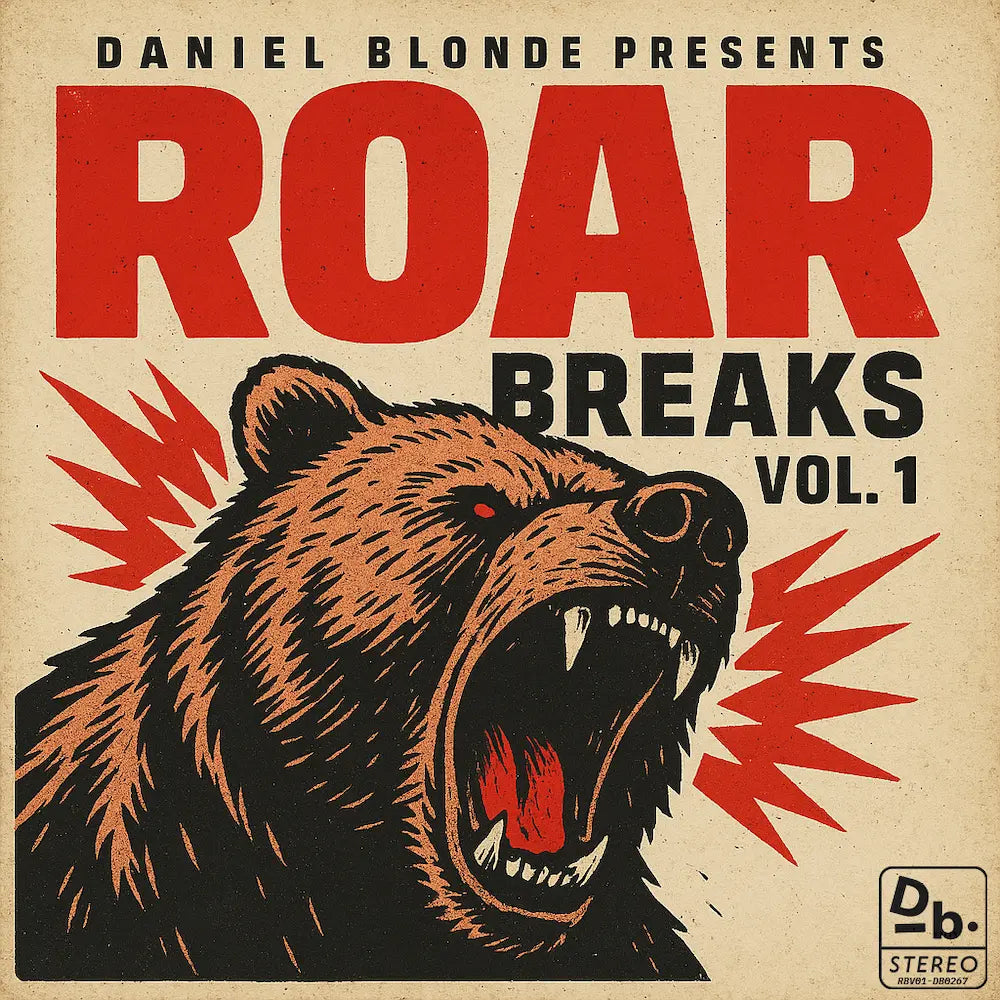 132 Vintage Drum Breaks & Samples - Roar Breaks Vol. 1 – The Drum Broker