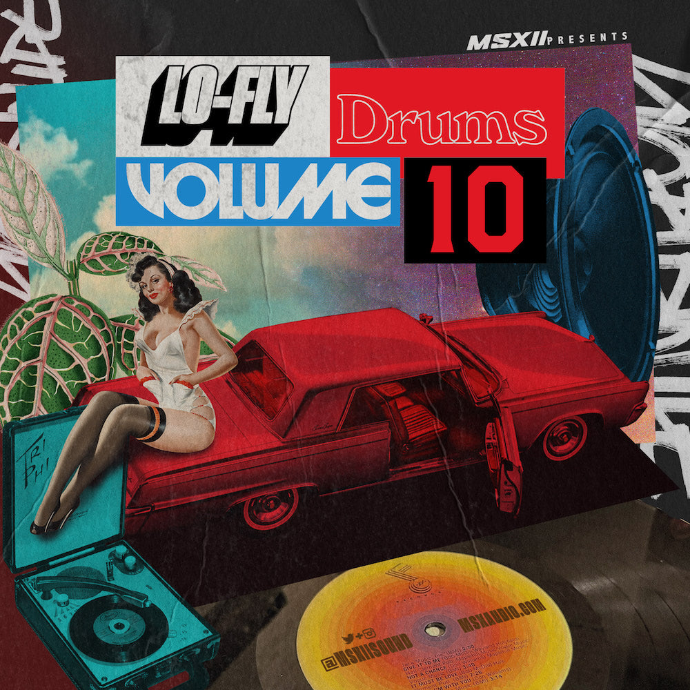 MSXII Sound Design - Lo-Fly Drums Vol. 10 – The Drum Broker